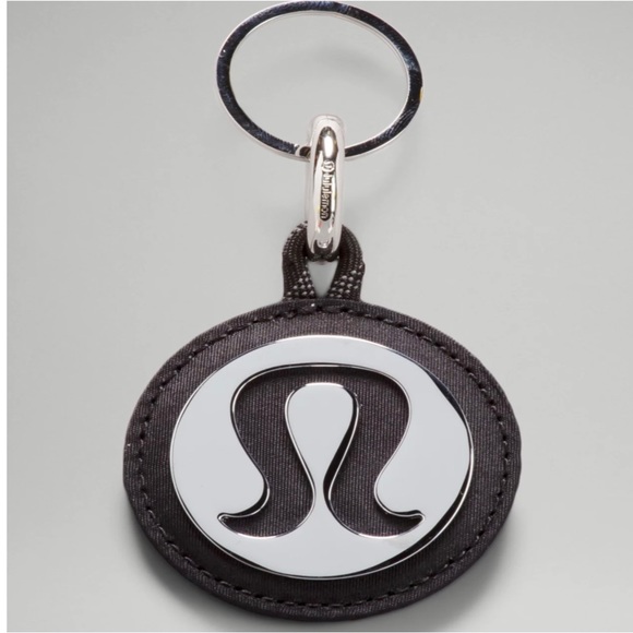 lululemon athletica | Accessories | Lululemon Logo Bag Charm Keychain ...